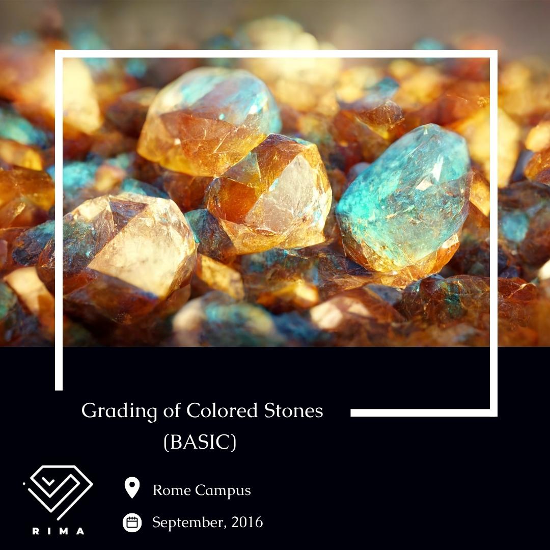 Grading of Colored Stones (Basic) - RIMA | Italian Gem & Jewelry School